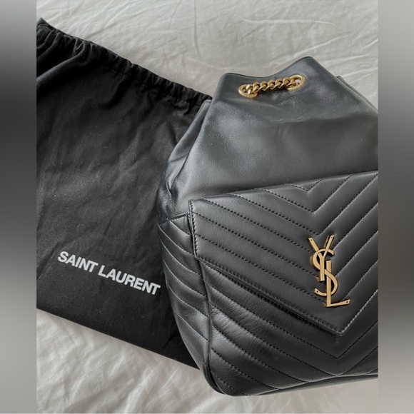 Saint Laurent | Bags | Saint Laurent Joe Leather Backpack | Poshmark